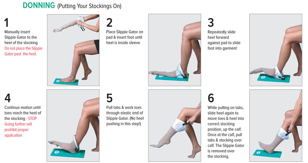 Juzo Slippie Gator Donning Aid - None – Compression Health